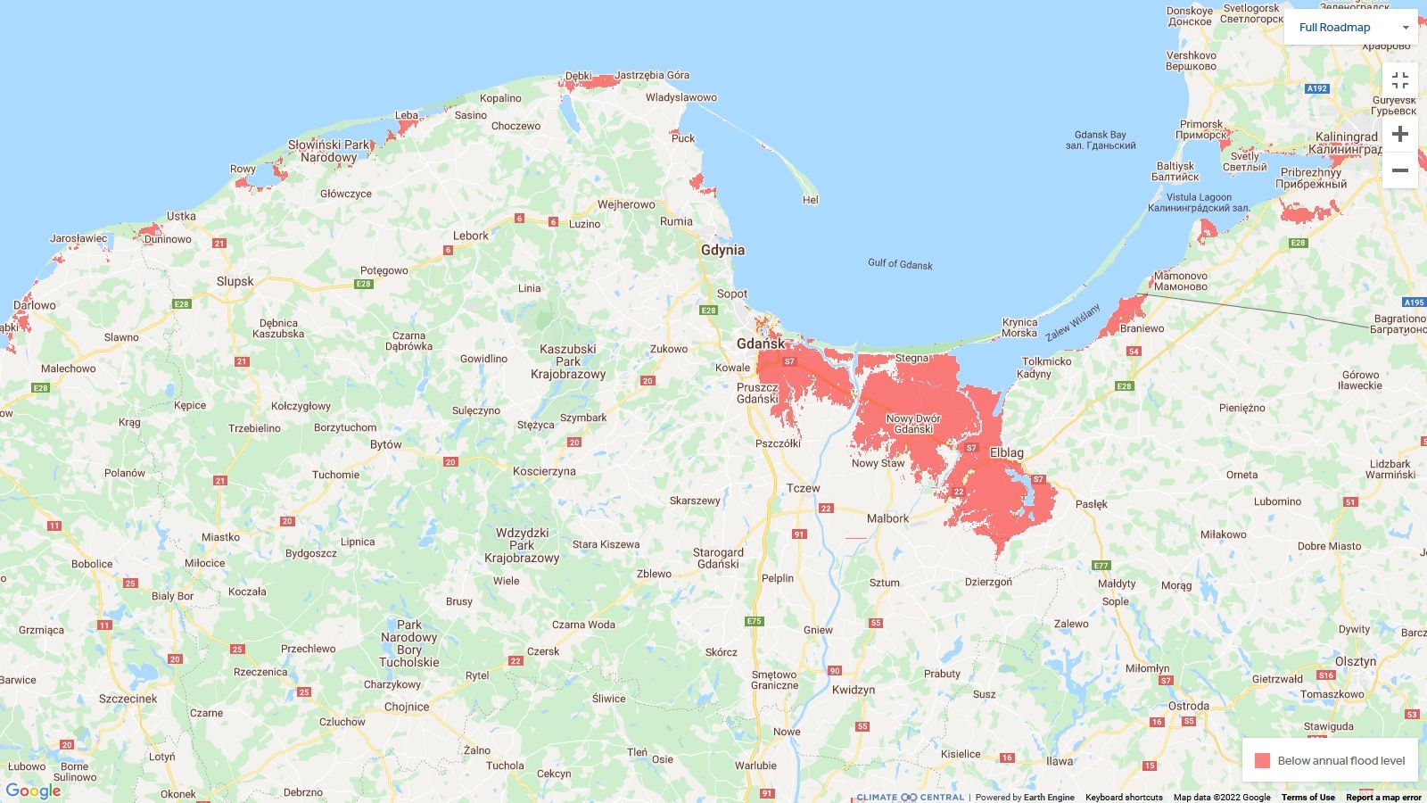 Interaktywna mapa pokazuje Polskę w 2050 roku. Te miasta mogą znaleźć ...