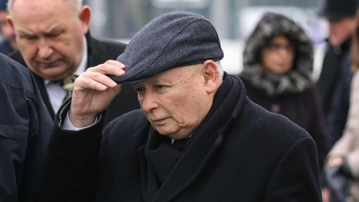 Kaczyński w siedzibie TVP: "Uważaj, żebyś ty nie siedział"