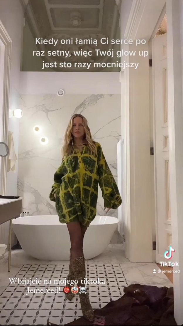 Jessica Mercedes publikuje wymowne Tik Toki: "Ja z moją jedyną ...