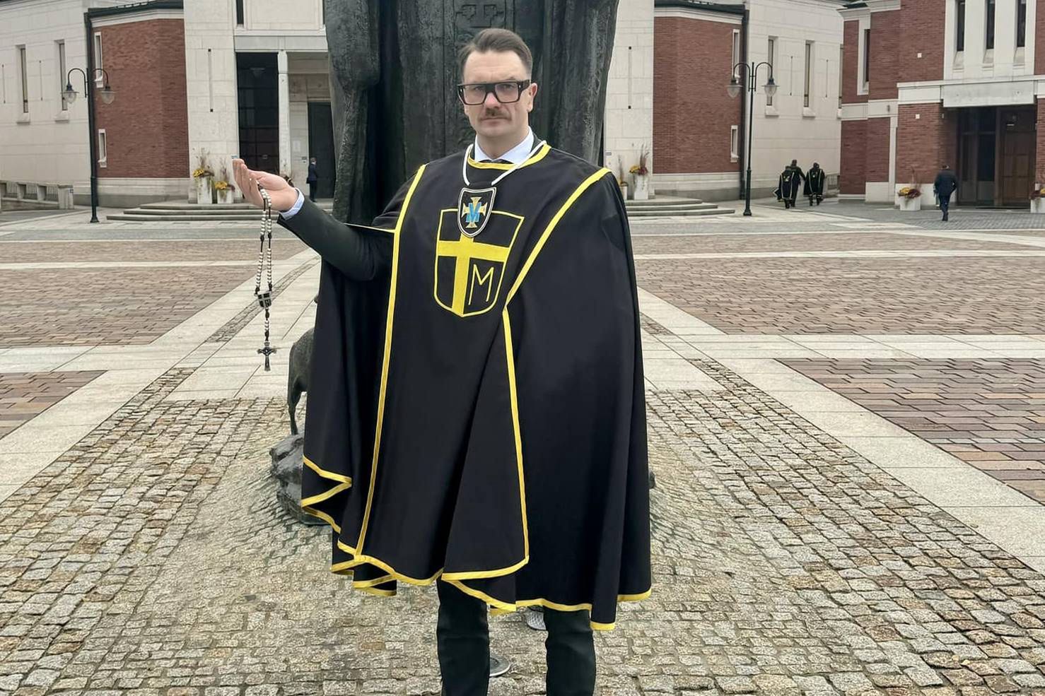 Mejza wstąpił do zakonu . "Ważny dzień dla mnie"