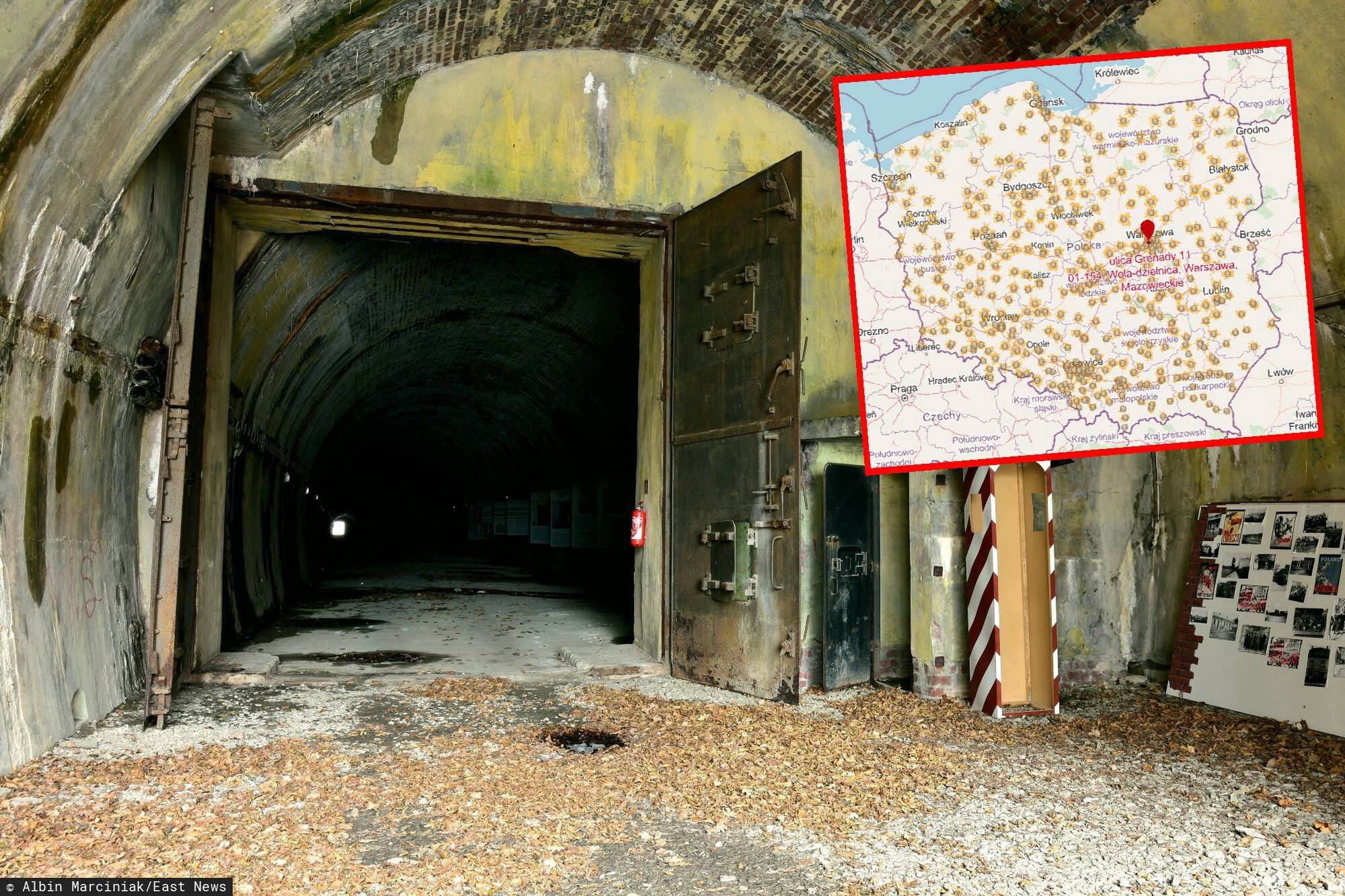 Zobacz, gdzie jest najbliższy schron. Oto specjalna mapa