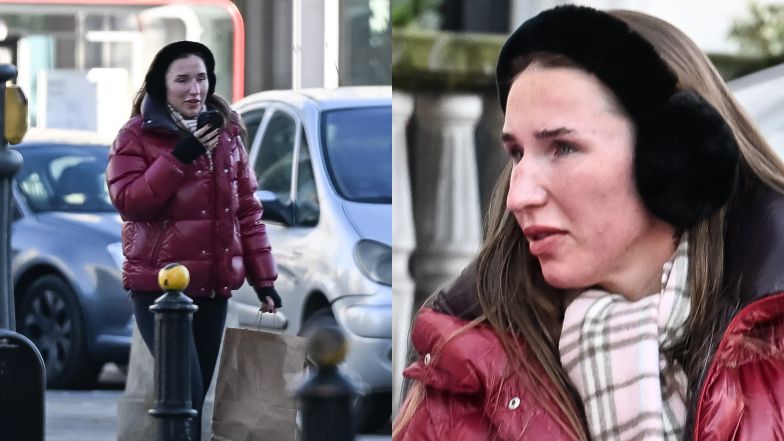 Naturalna Marta Linkiewicz zajeżdża swoim różowym mercedesem za 130 ...