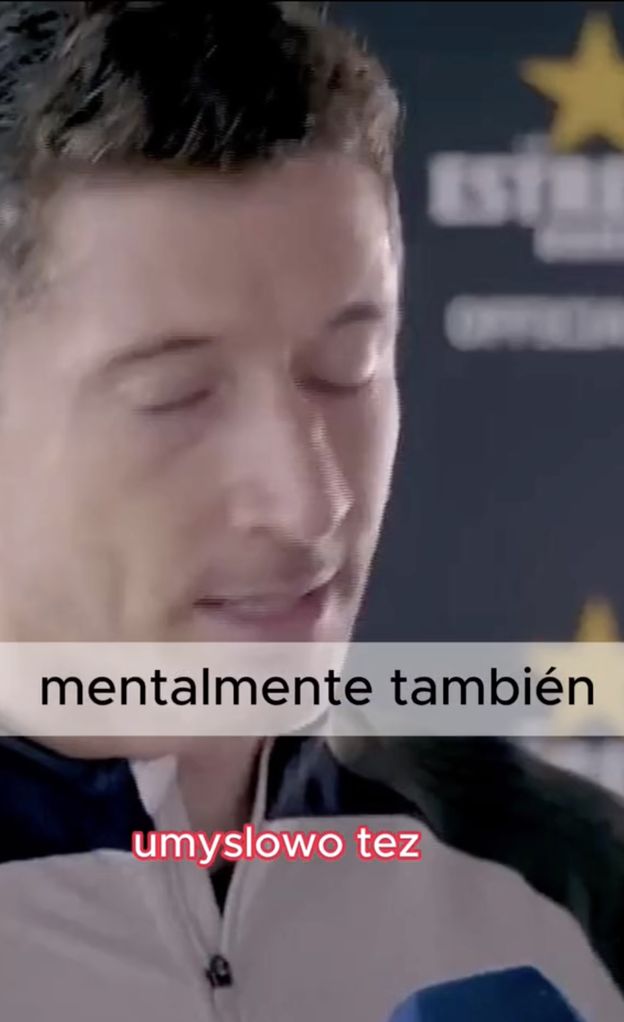 Tiktokerka oceniła hiszpański Roberta Lewandowskiego - Pudelek