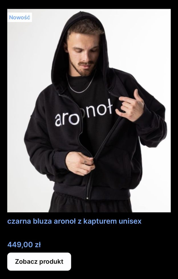 Viki Gabor wypuściła linię ubrań "ARONOŁ". Ceny dresów zwalają z nóg ...