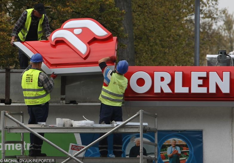 Logo Orlenu na wszystkich stacjach koncernu. Prezes zapowiada zmiany w ...