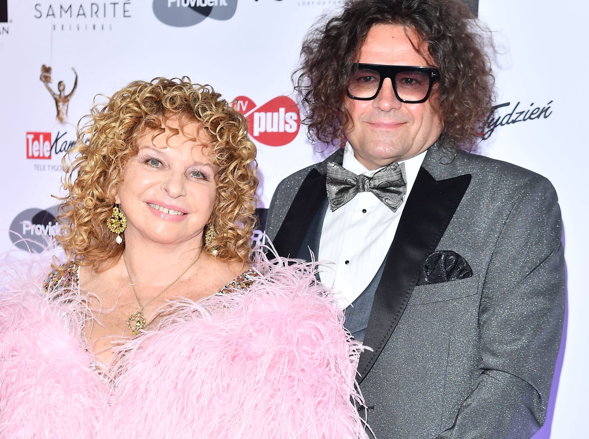 Małgorzata Potocka cała w złocie i w różowych piórach. Tak przyszła na ...