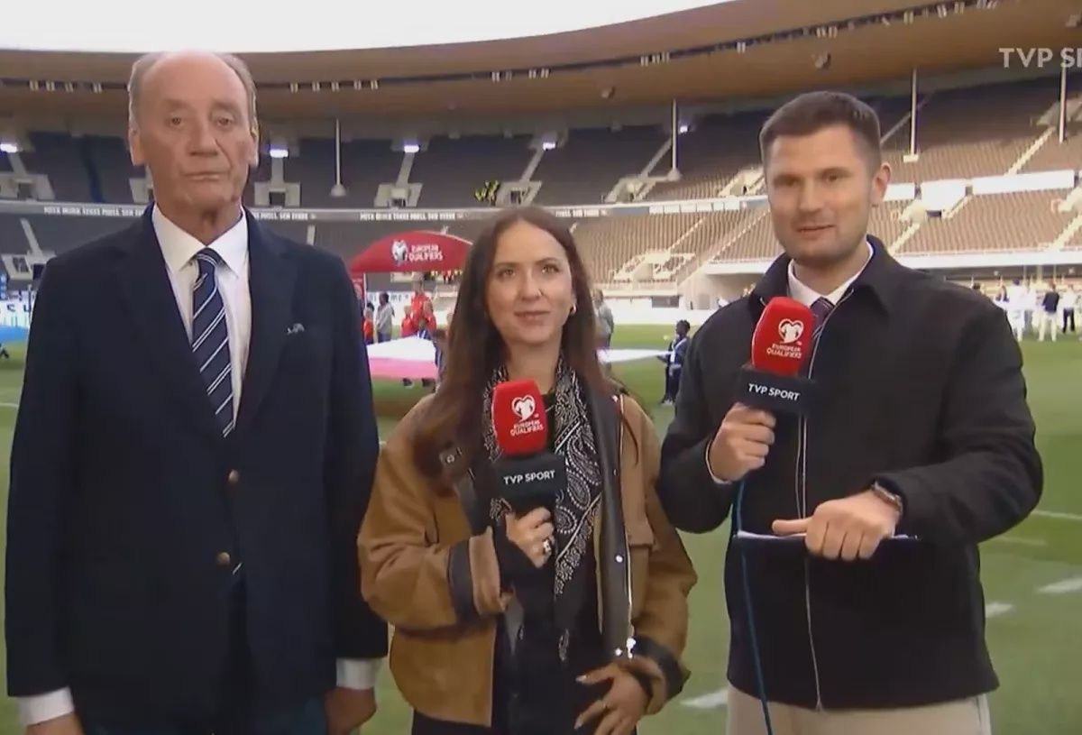 Dariusz Szpakowski do hymnu. Nietypowa sytuacja w TVP Sport