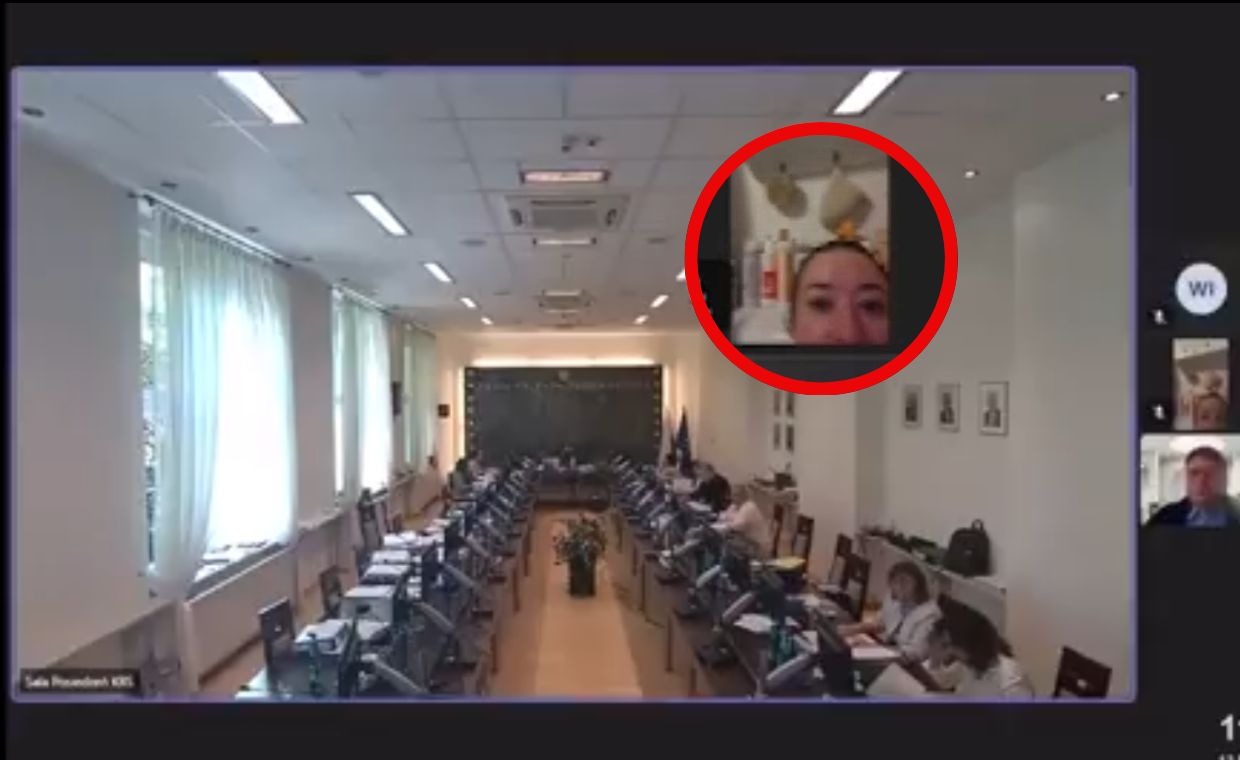 Żukowska uczestniczyła w posiedzeniu KRS z wanny. Teraz przeprasza