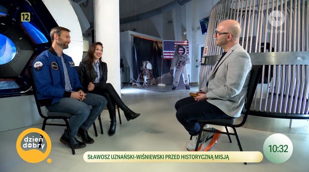 Mąż Aleksandry Uznańskiej-Wiśniewskiej leci w KOSMOS. Córka milionera o ...