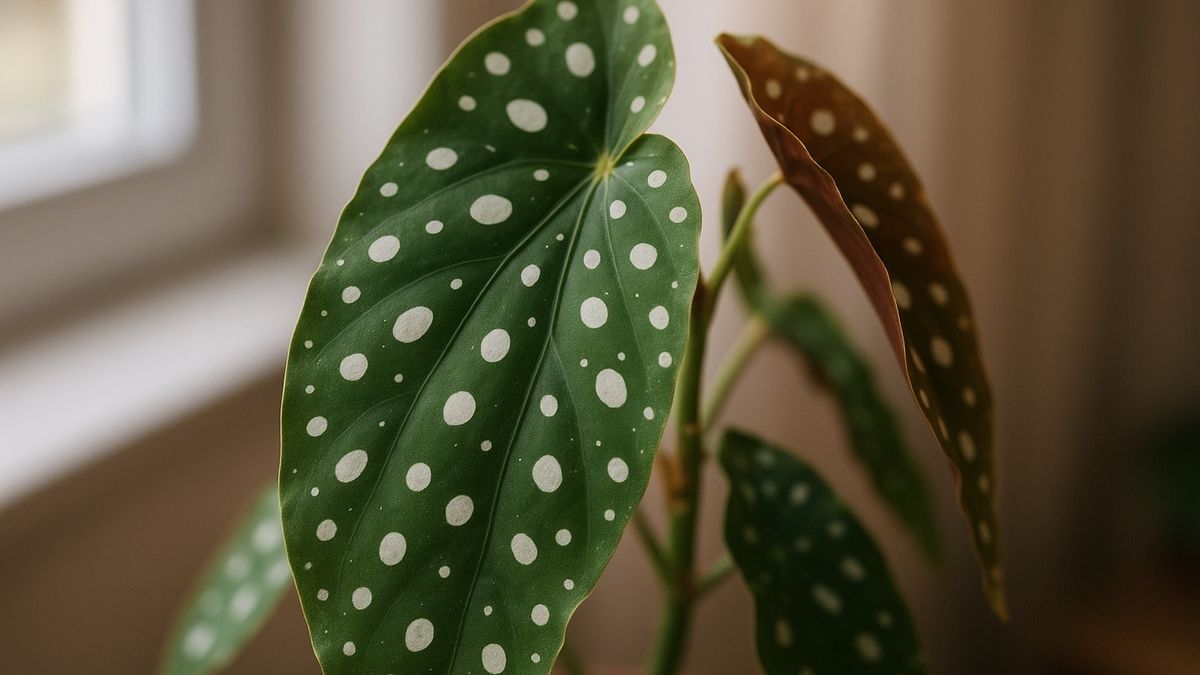 Begonia Maculata: Jak utrzymać kropki na liściach?