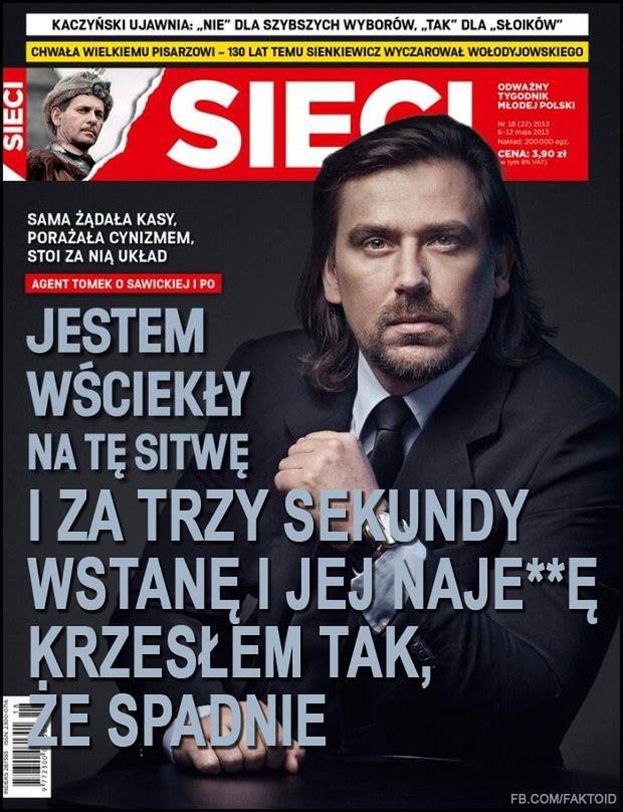 Agent Tomek: "Stanąłem w obronie kobiety, KTÓRĄ KOCHAM!" - Pudelek