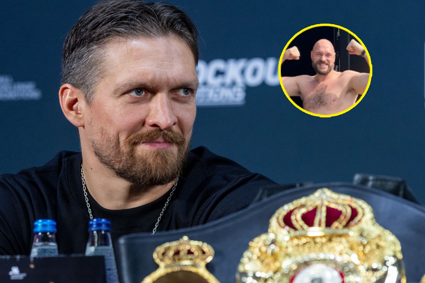 Fury zadrwił z Usyka. Wszystko za sprawą zdjęcia