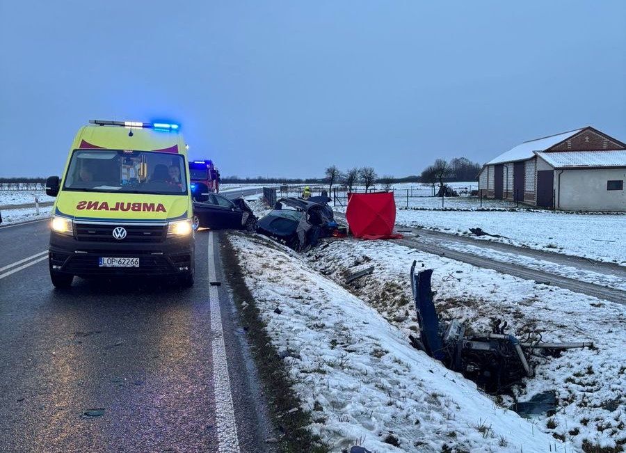 Emilcin: Tragiczny wypadek na DW747. 34-latek zginął na miejscu