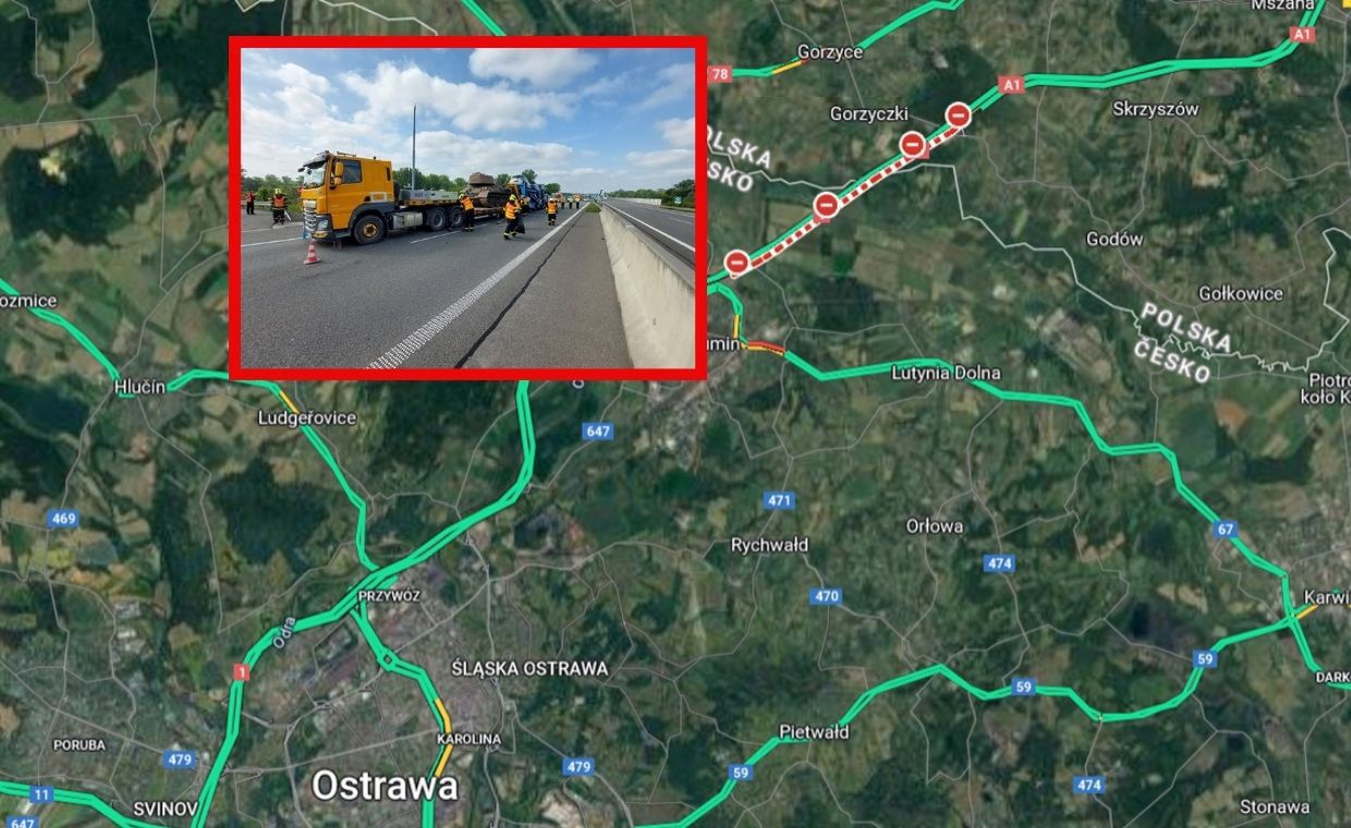 Tragiczny wypadek na autostradzie. Nie żyją dwie osoby