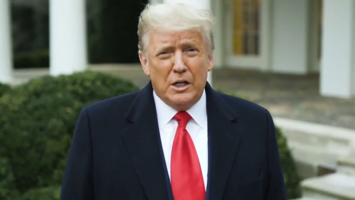 Donald Trump wrócił na Twittera. Opublikował znaczące nagranie