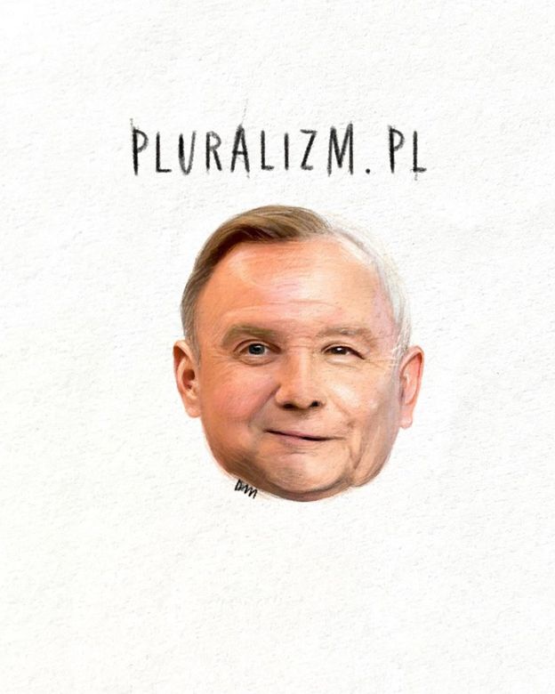 Matylda Damięcka publikuje wymowne grafiki, protestując przeciwko "lex ...