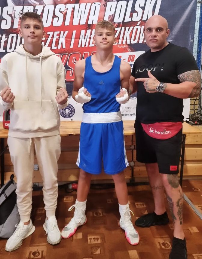 Dominik Abus pęka z dumy. Jego młody syn stoczył profesjonalną walkę