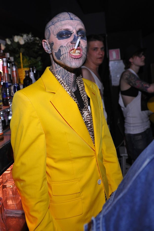 Zombie Boy w warszawskim klubie! - Pudelek