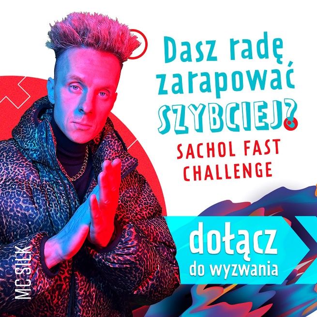 MC Silk rapuje w reklamie Sachol Fast Effect