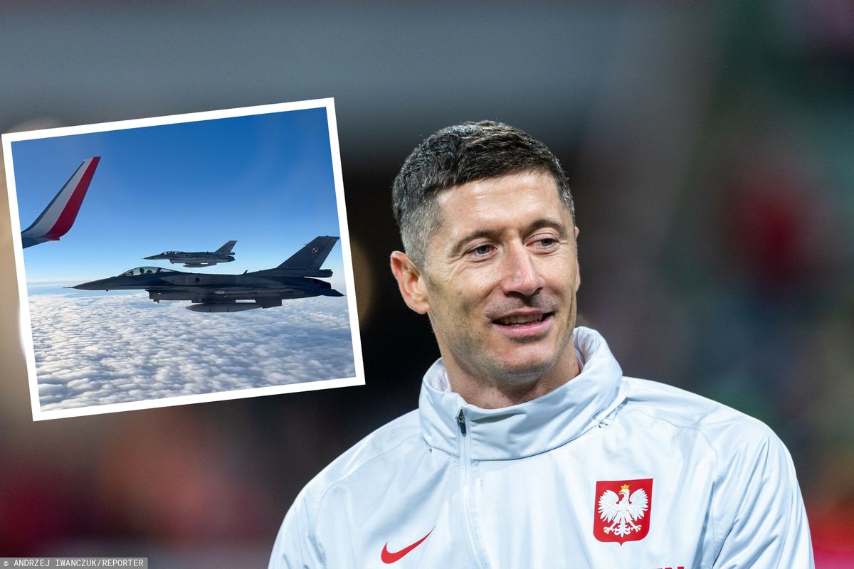 Burza po eskorcie piłkarzy przez F-16. Gen. Rajchel: Nietrafiony zabieg ...