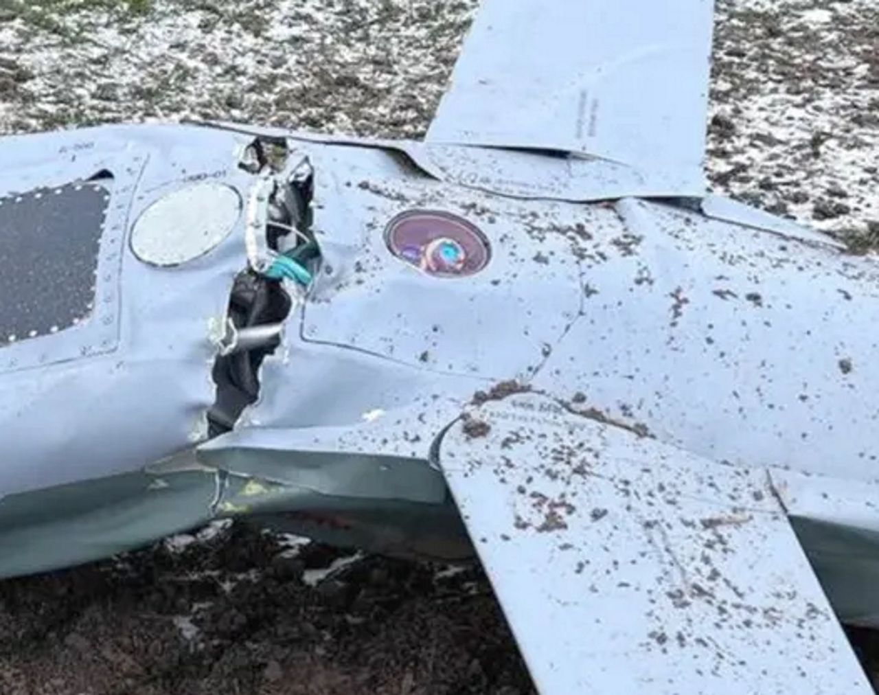 Rosyjski pocisk Ch-101. Zdjęcie wraku pokazuje, w jaki sposób znajdują swój cel