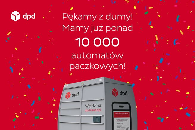 DPD Polska zainstalowała ponad 10 tys. automatów paczkowych w sieci DPD ...