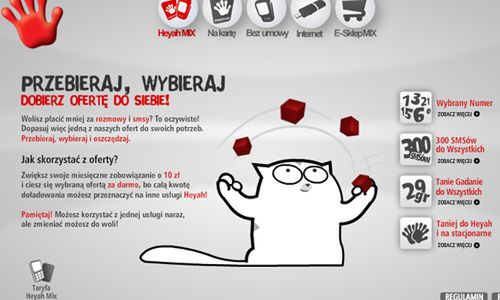 Przebieraj. Wybieraj - nowa promocja Heyah Mix