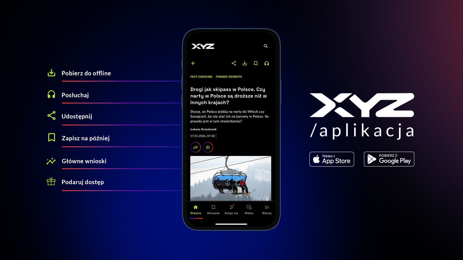 XYZ rusza z aplikacją mobilną. "Największy jednostkowy wydatek w ...