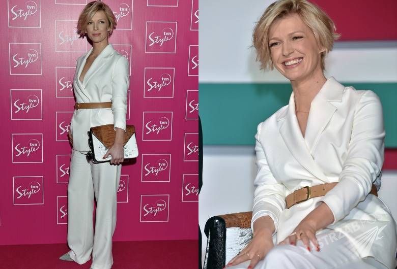 Stylowa Magda Mołek na konferencji TVN Style