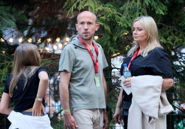 Borys Budka bawi się z żoną na festiwalu w Sopocie. Mamy zdjęcia - Pudelek