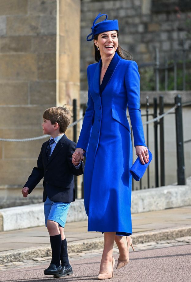 Kate Middleton w wyjątkowej kreacji! Zrobiła furorę razem z Louisem ...