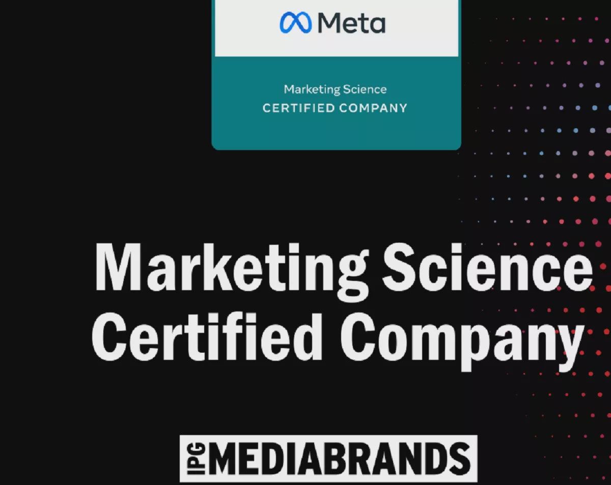 IPG Mediabrands z certyfikatem Meta Marketing Science
