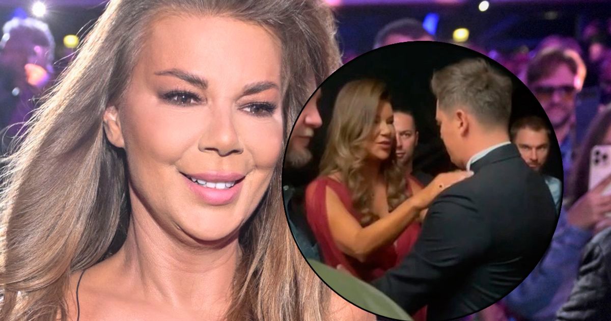 Edyta Górniak i Rafał Brzozowski nie szczędzili sobie czułości. Za ...