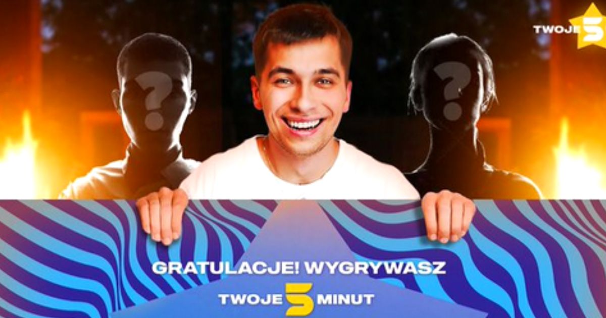 Finał "Twoje 5 Minut! 2". Zwycięzcy na kasę z wygranej będą musieli zapracować - Vibez