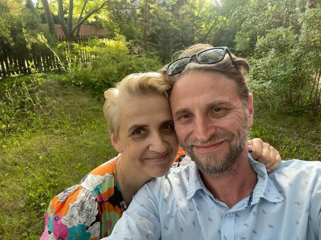 Scheuring-Wielgus jest z mężem od ponad 20 lat. Możecie go kojarzyć ...