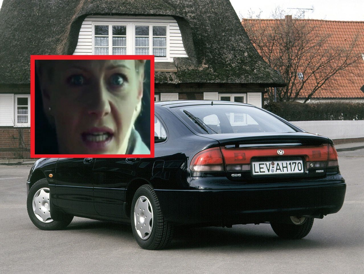 Najsłynniejsza Mazda w Polsce na sprzedaż. Hanka z "M jak Miłość" wjechała nią w kartony