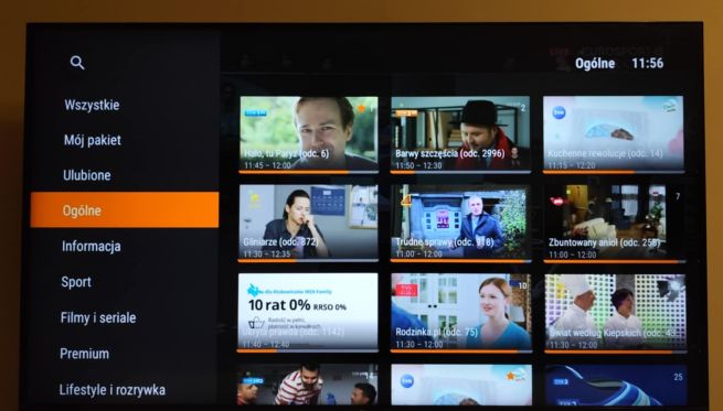 Orange Polska wdraża aplikację na urządzenia z Android TV
