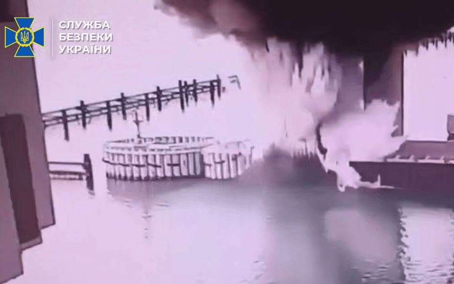 Kolejny atak na most Krymski? Przeprawa została zamknięta