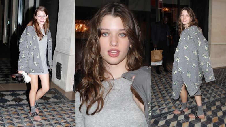 Córka Milli Jovovich zachwyca w Paryżu. 15-latka wygląda jak mama - Pudelek