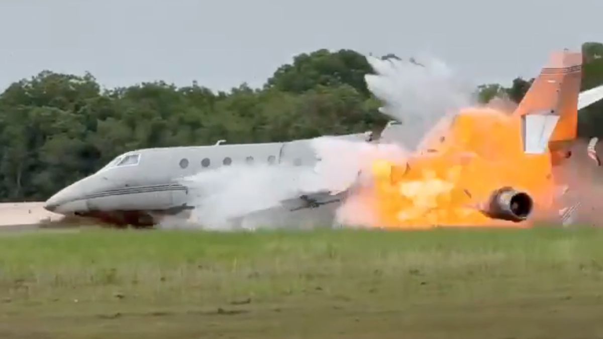 Katastrofa samolotu Gulfstream G200. Zginęło dwóch członków załogi