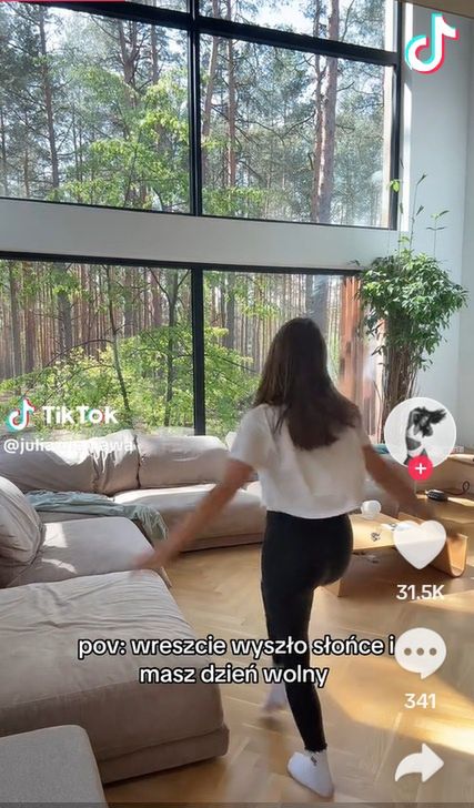 Julia Wieniawa kupiła dom w lesie. Wnętrza zapierają dech w piersiach [ZDJĘCIA]