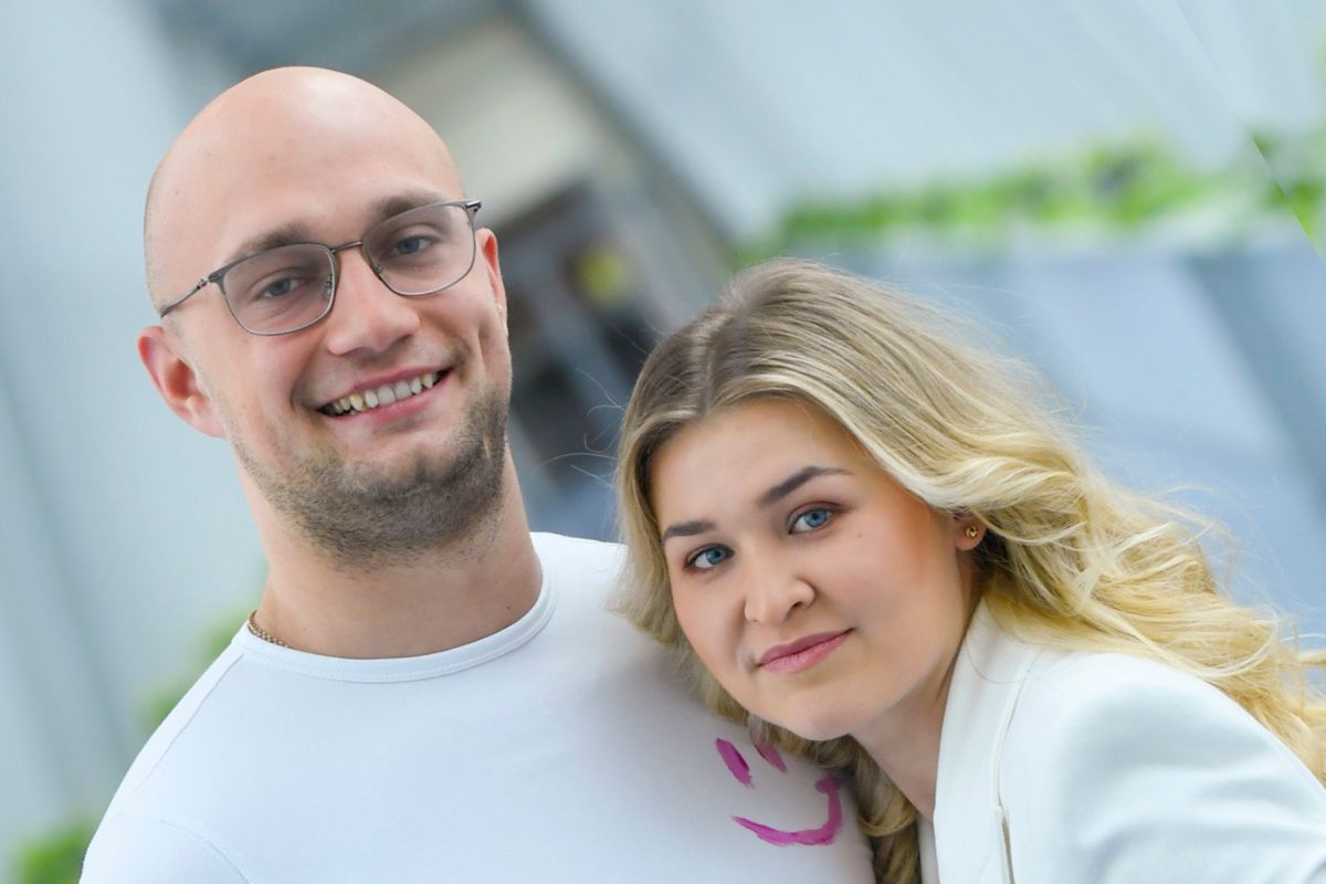 Tak wyglądali na prawosławnym ślubie. Jest zdjęcie Klaudii i Valentyna ...