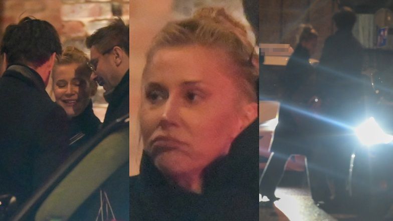 Warnke z dwoma przystojniakami. Wiemy, z kim spędziła wieczór - Pudelek