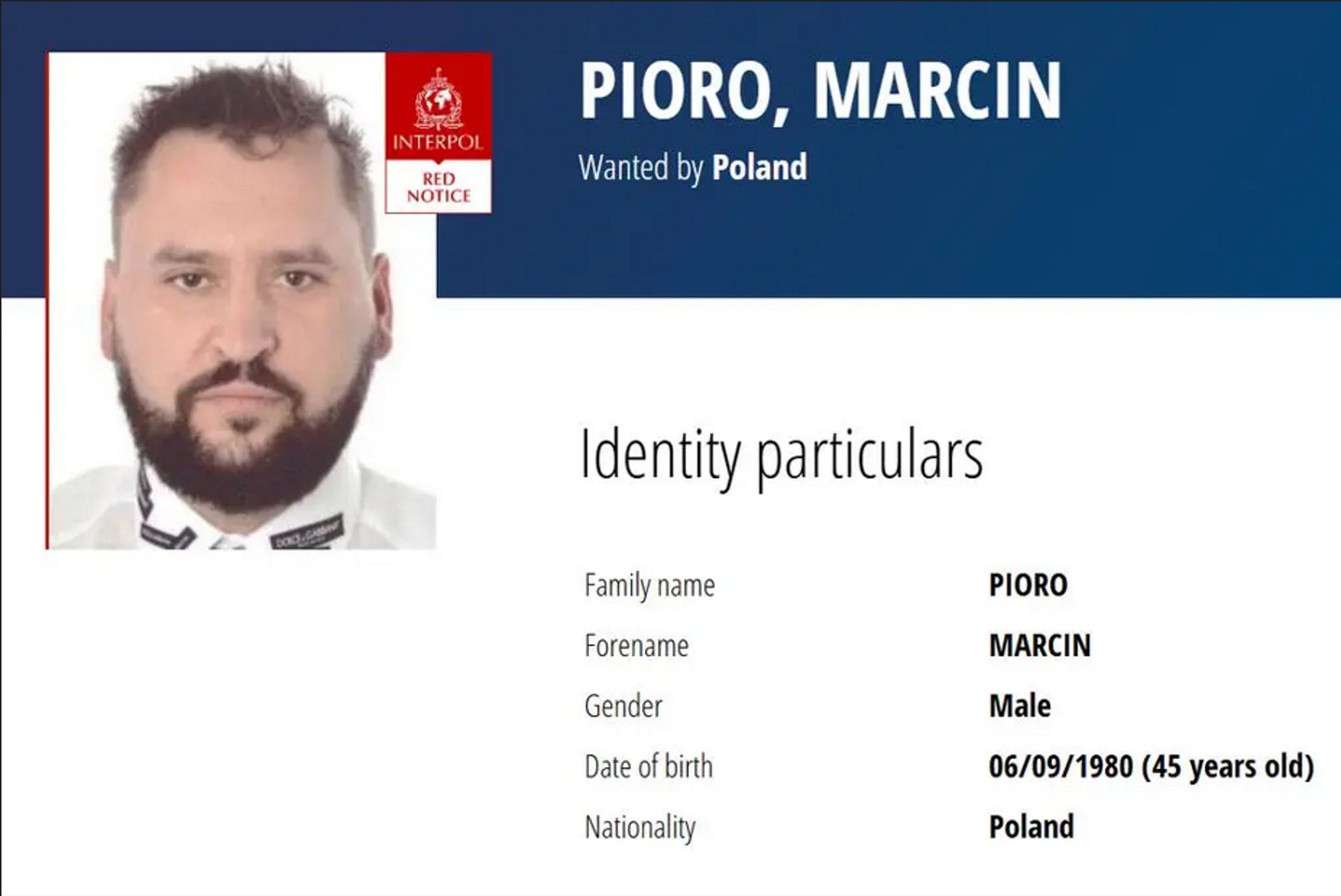 Polski milioner poszukiwany przez Interpol. To prezes znanej firmy