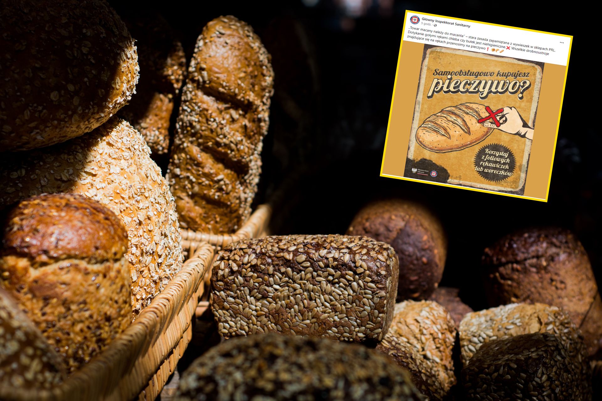 Macasz pieczywo w sklepie? GIS ma radę