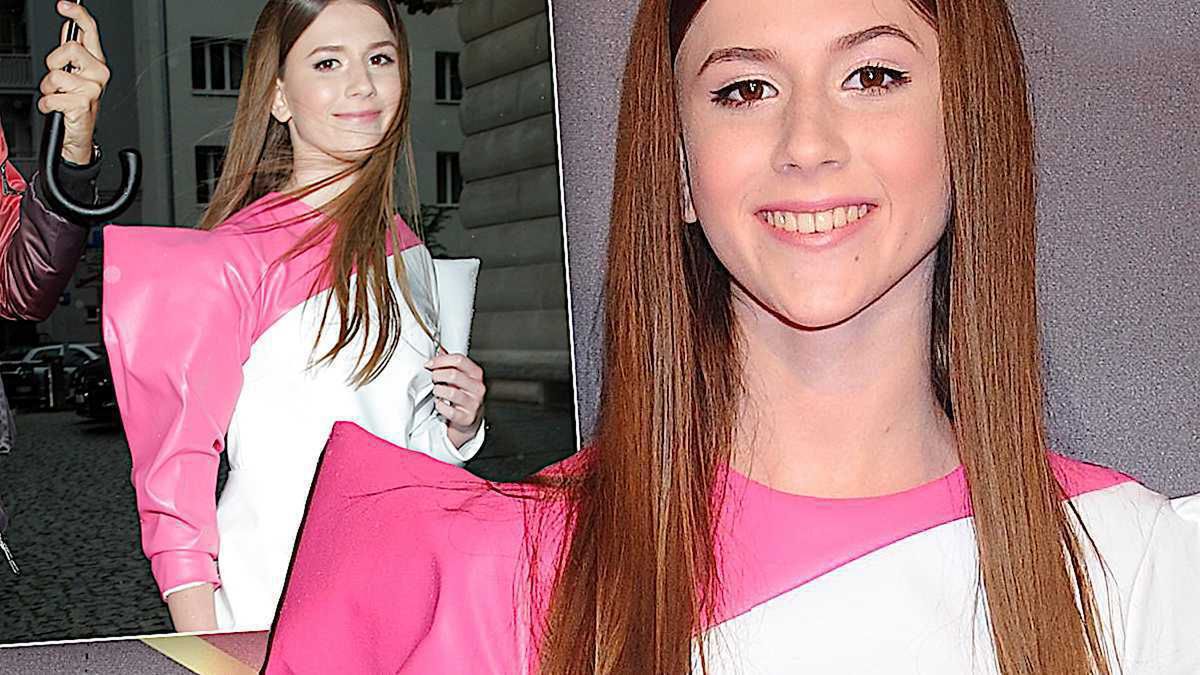 14-letnia Roksana Węgiel w lateksowej sukience! Na gali gwiazd ...