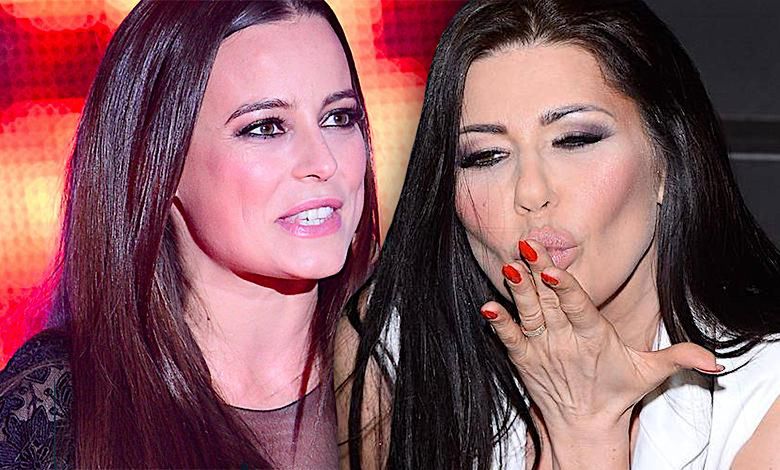 Anna Mucha i Iwona Węgrowska pozdrawiają swoich fanów w samych ...