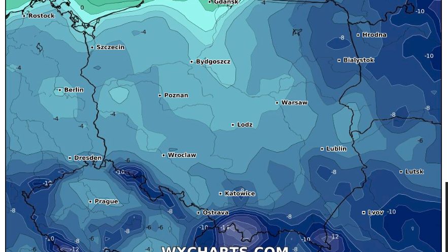 Uwaga! Brygida II namiesza w pogodzie. Mróz i inwersja przyziemna