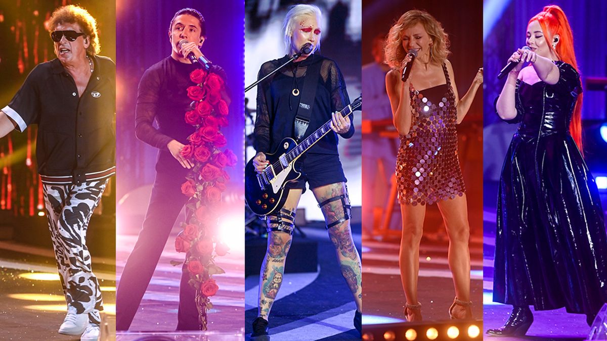 Gwiazdy na koncercie Przeboje lata 30-lecia POLSATU i Radia ZET: Anna Wyszkoni, Dawid ...