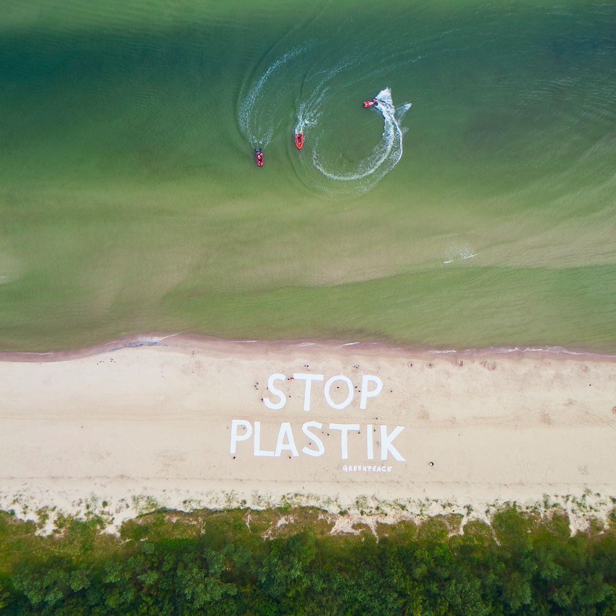 Greenpeace walczy z plastikiem. Sprząta plażę i dno morza w Kołobrzegu ...